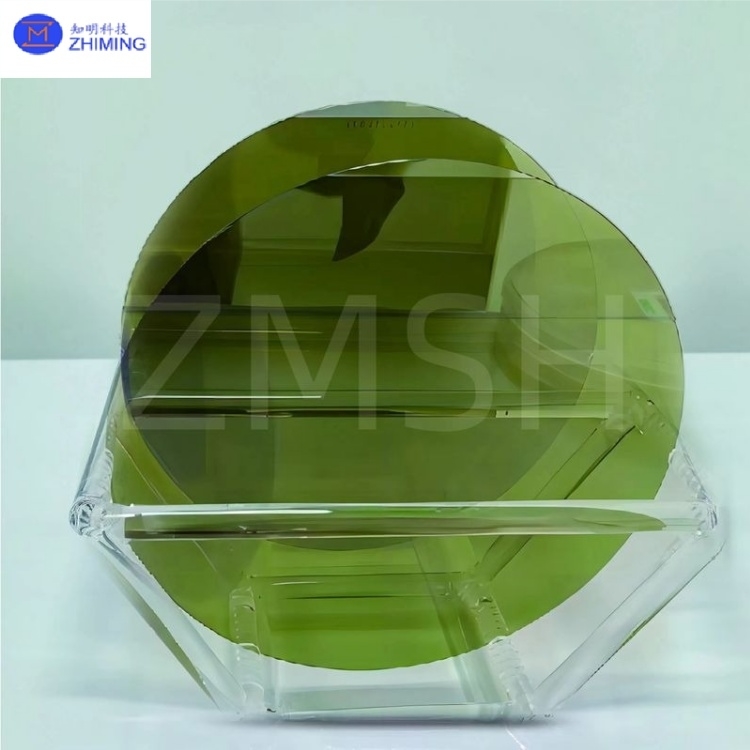 8 Inch SiC Single Crystal Silicon Carbide Wafer 4H-N Type Thickness 0.5mm Custom Size